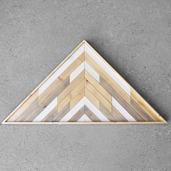 Wood Triangle Trees - Etsy