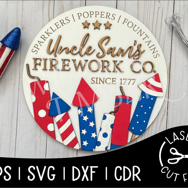 Uncle Sam Fireworks - Etsy