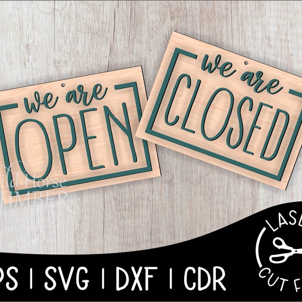 Open Closed Sign - Etsy