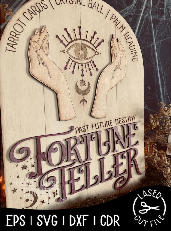 Vintage Fortune Teller Sign