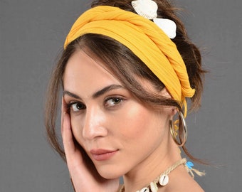 Yellow Head Band | Etsy