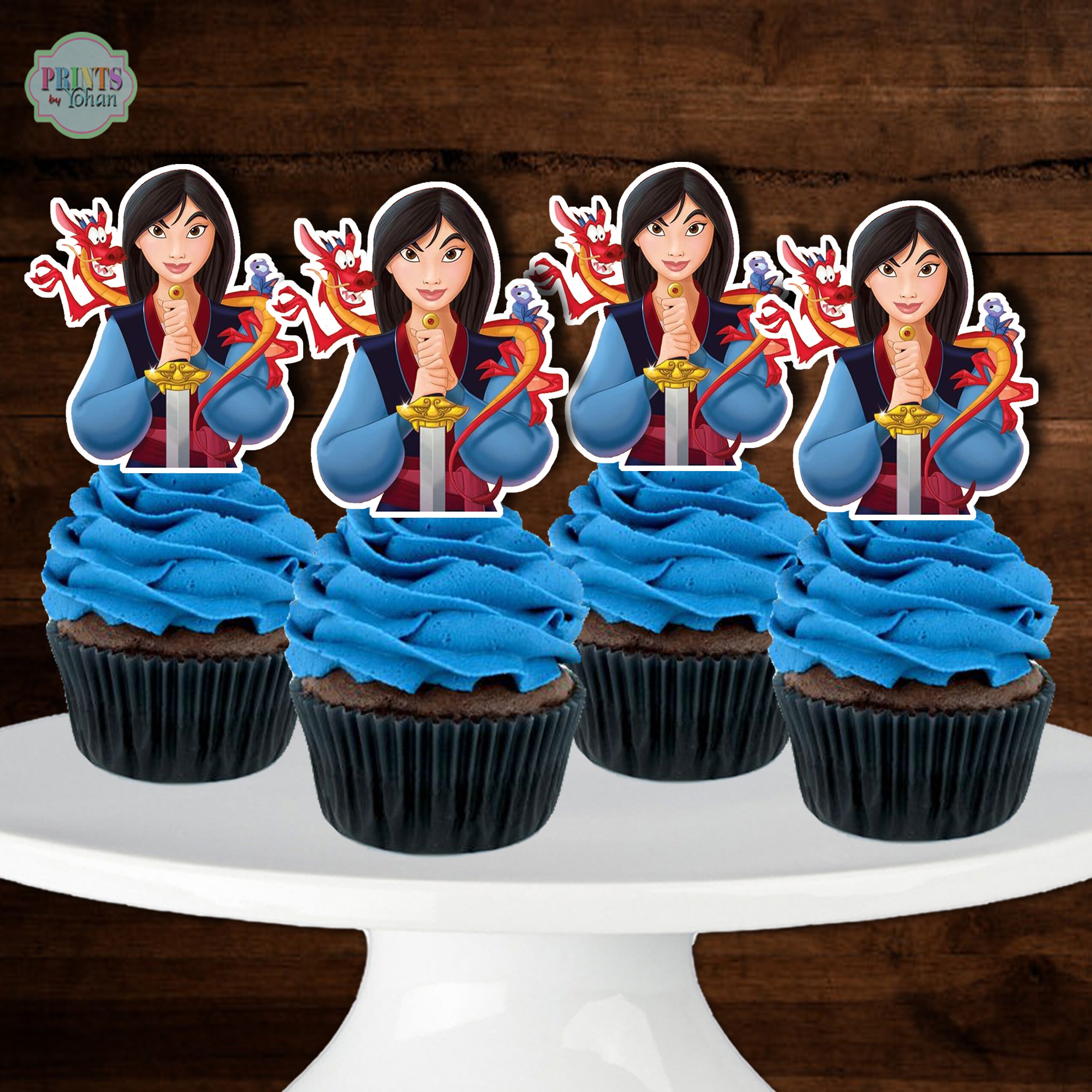 Mulan Cupcake Ring