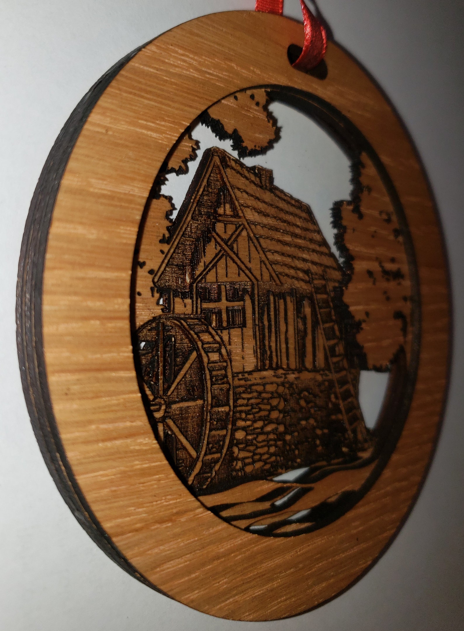 SVG File 3 Layer Waterwheel Christmas Ornament - Etsy