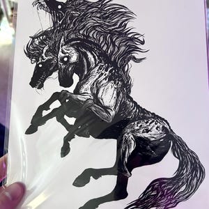 Sleipnir - 8”x10" Print - Etsy