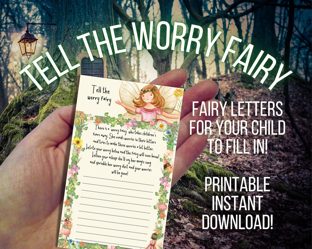 Printable Fairy Letters Package, From a Fairy, Fairyland, Fairies for ...