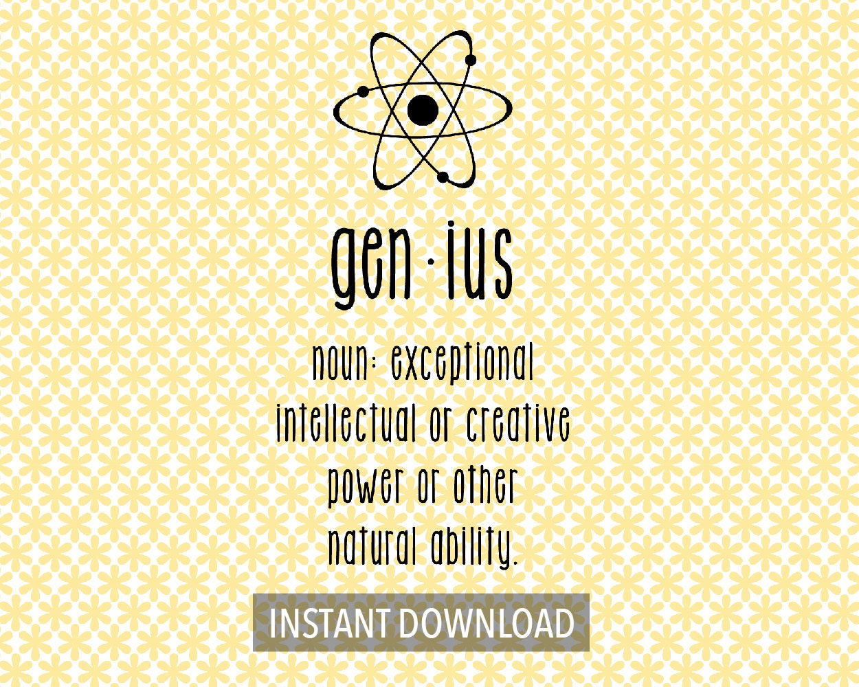 Genius Cut Files: Svg, Dxf, Png, Silhouette, Cricut, for Personal Use ...