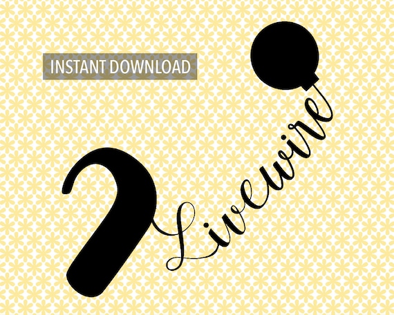 Live Wire Cochlear Implant Cut Files Svg Dxf Png | Etsy
