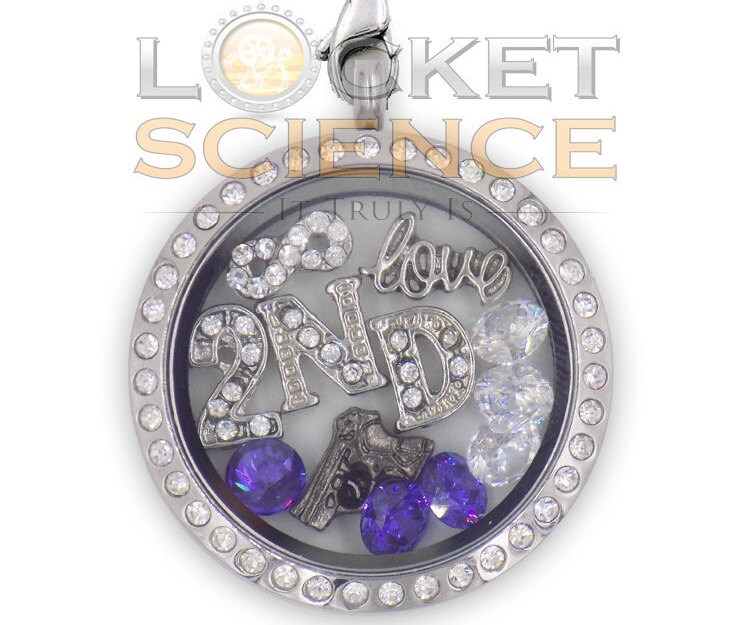 2nd Amendment Jewelry, Floating Locket Necklace, Infinity Love 2nd ...