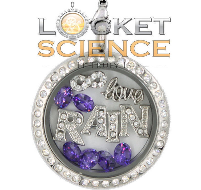 Purple Rain Themed Floating Charm Lockets - Etsy