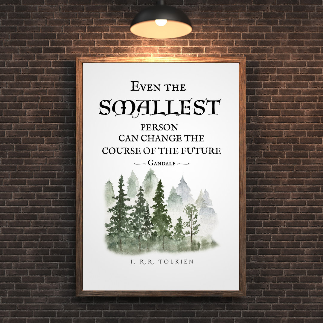 LOTR Decor|printable | J.R.R. Tolkien|modern Art| Nursery Decor ...