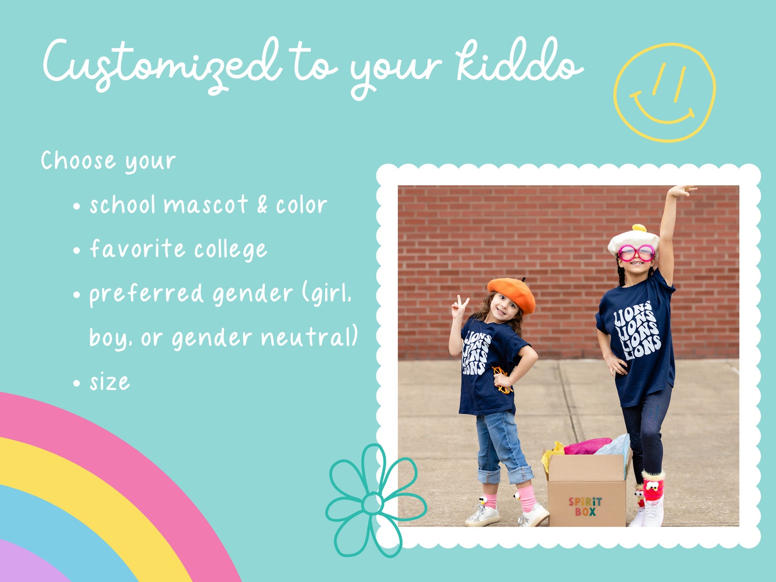 The Spirit Box - School Dress-up Days School Supplies Box for ...