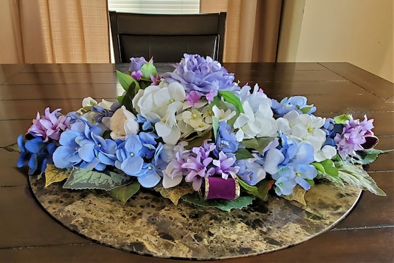 Floral Table Centerpiece-table Top Floral Arrangement-cottage | Etsy