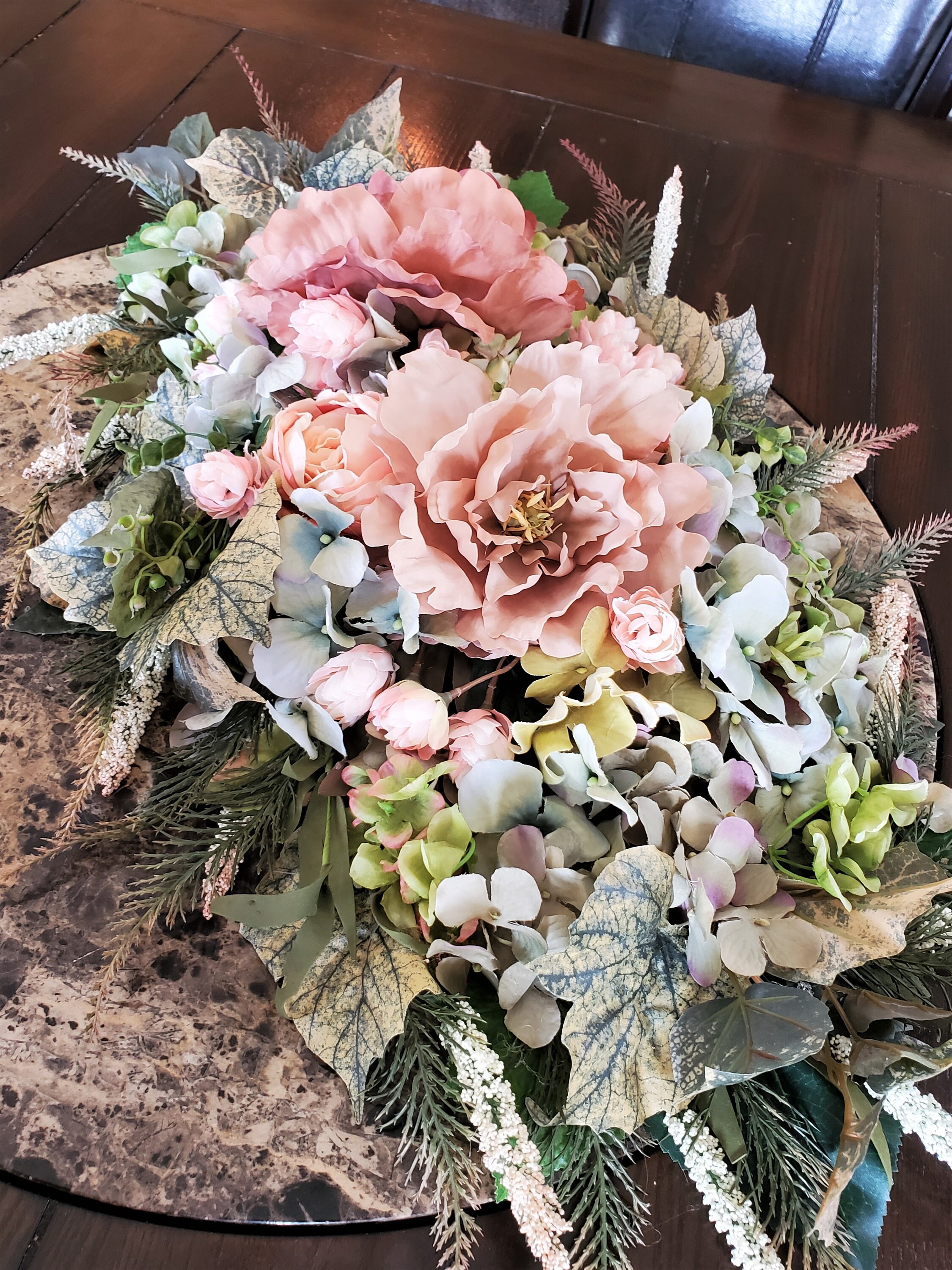 Tuscan Table Centerpiece-table Top Tuscan Arrangement-cottage - Etsy