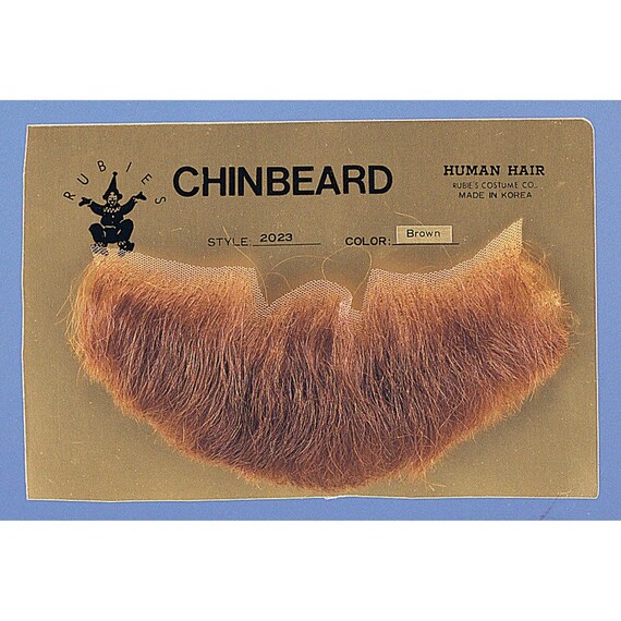 Rubies Human Hair Chinbeard 2023 - Multiple Colors Av… - Gem
