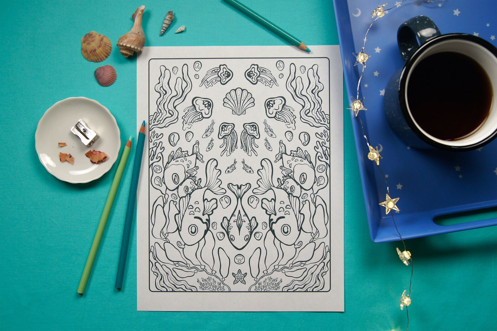 Printable Nature Coloring Pages for Charity | Set of 3 | All Proceeds ...