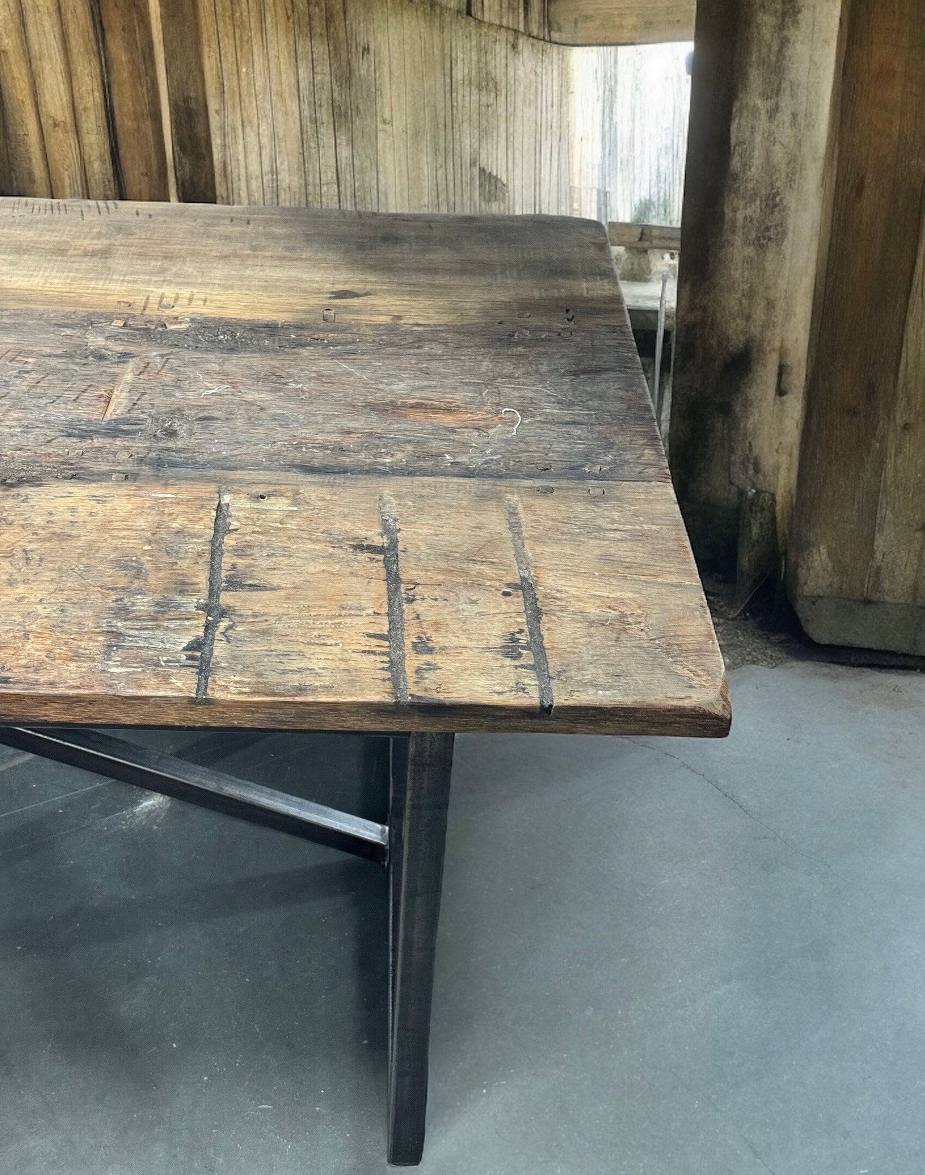 Timothy Oulton Designer Reclaimed Wood Rustic Modern Farmhouse Axel ...