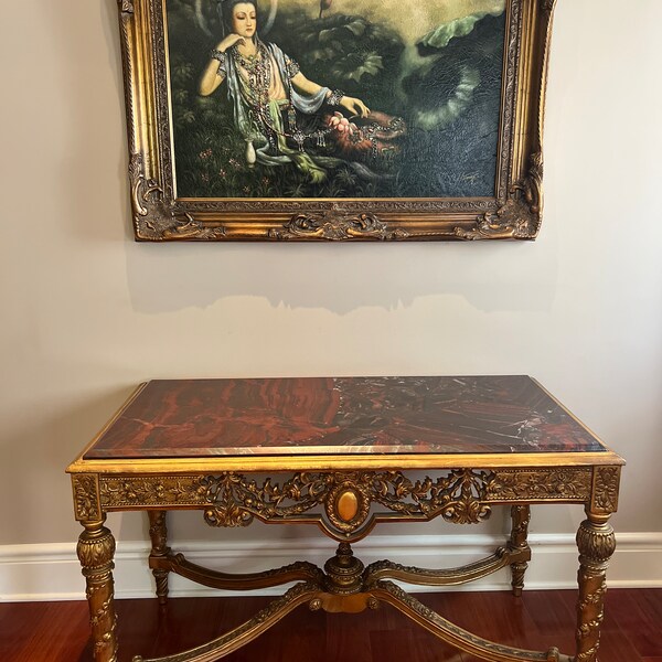 Granite Console Table - Etsy