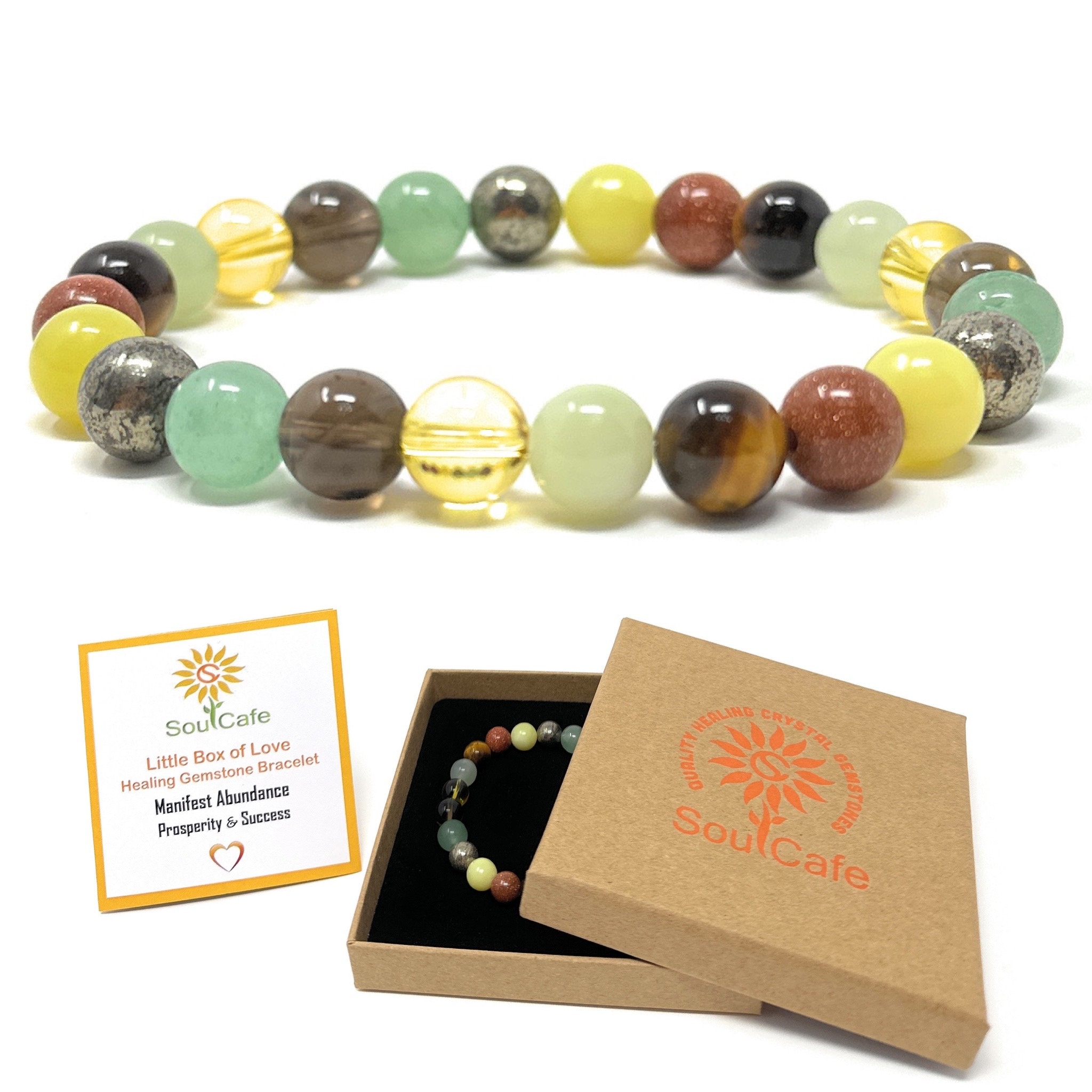 Prosperity Crystal Bracelet - Abundance Crystals - Prosperity Bracelet ...