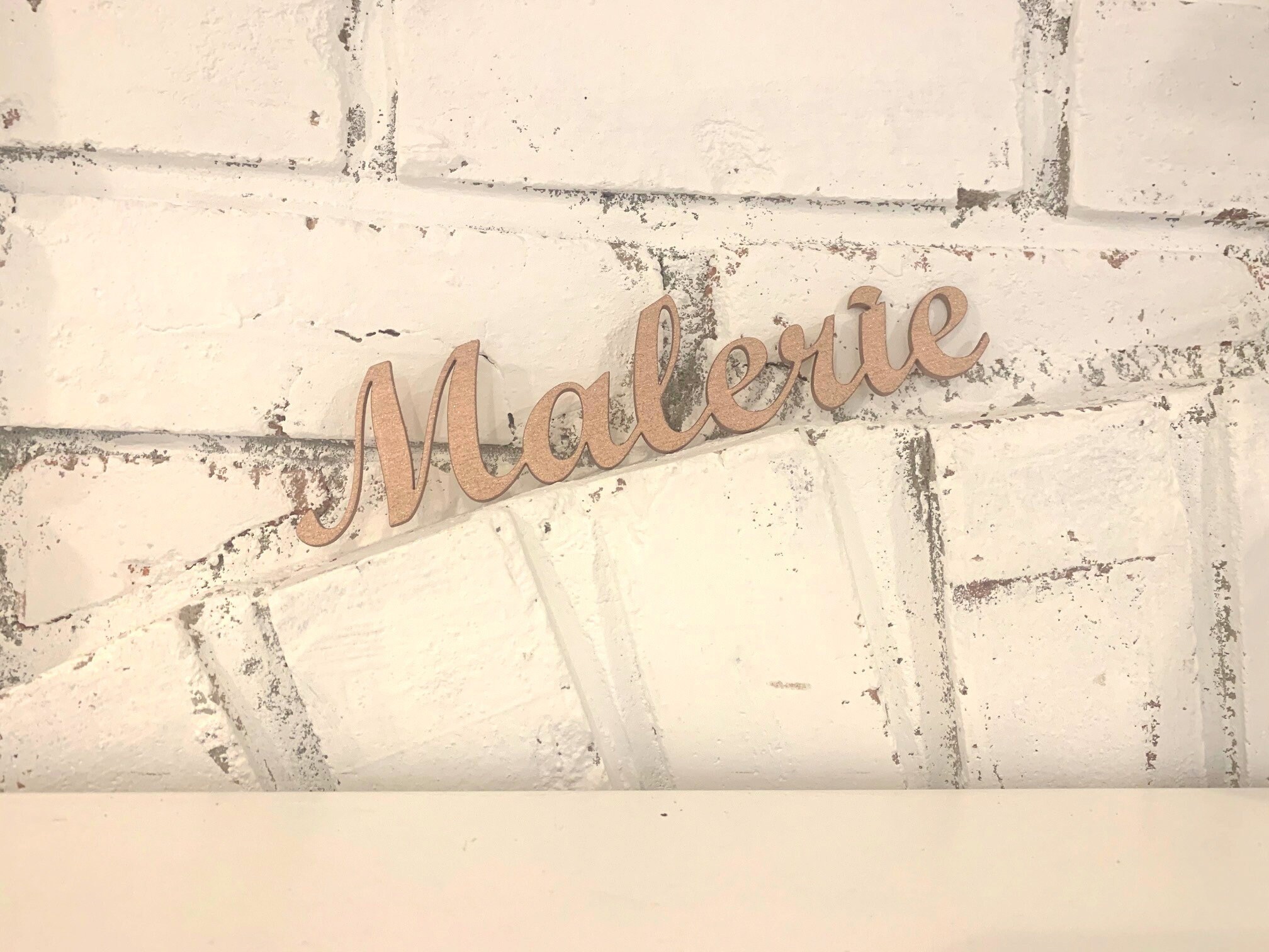 Custom Wood Cursive Name Sign Wood Sign Decorative Script | Etsy