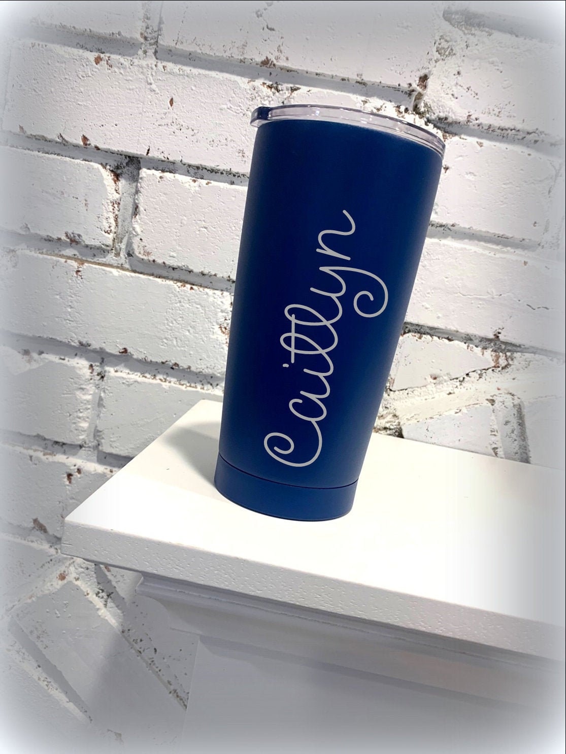 Personalized Stainless Steel Insulated Coffee Mug navy Blue - Etsy