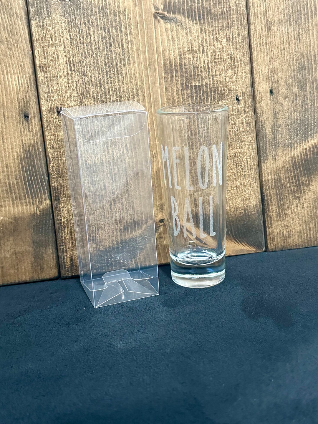 Personalized Oversized Double Shot Glass in a Tall Font - Large Shot ...
