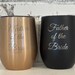 Personalized Stainless Steel Champagne Goblets Stainless Steel Wedding ...