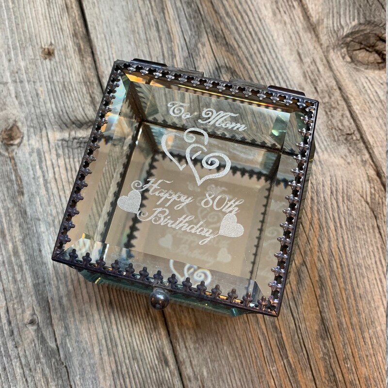 Clear Glass Box - Etsy