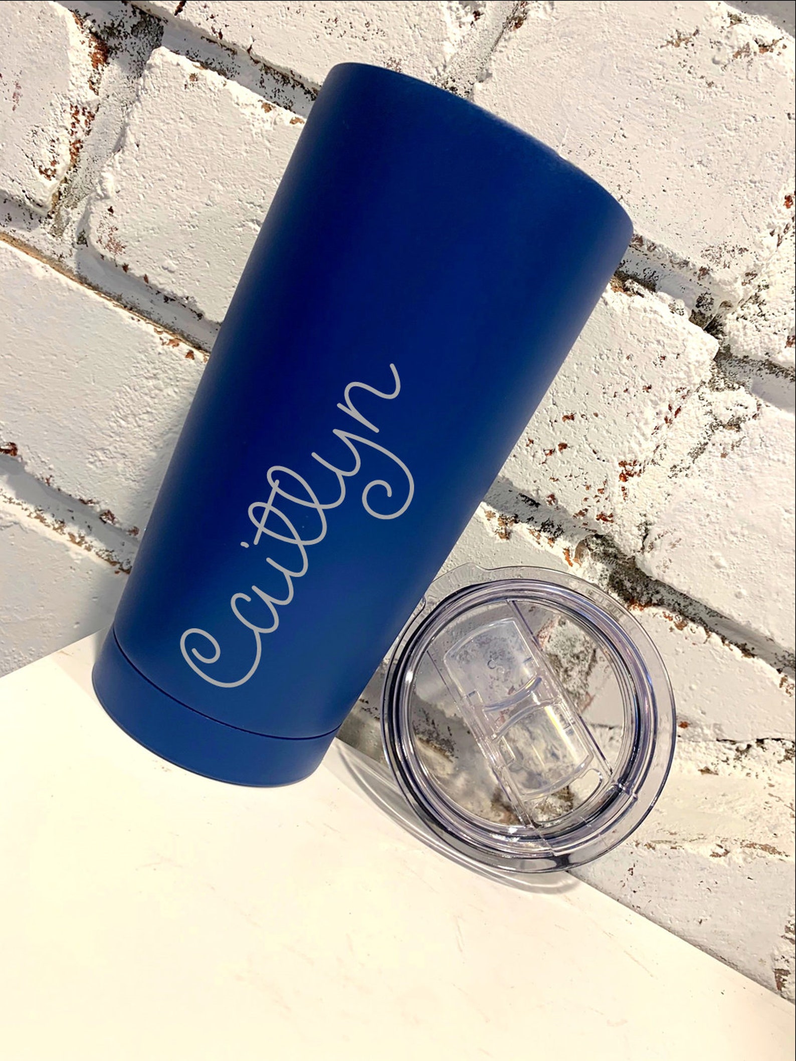 Personalized Stainless Steel Insulated Coffee Mug navy Blue - Etsy