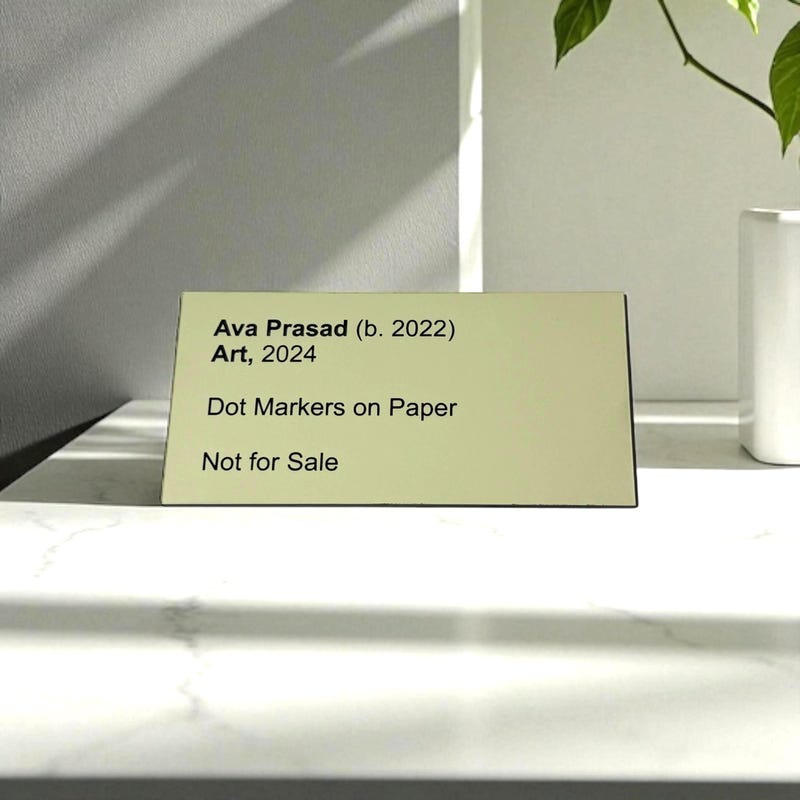 Custom Museum Placard - Etsy