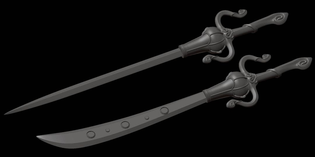 Sailor Sword (STL Files for 3d Printing) - Etsy