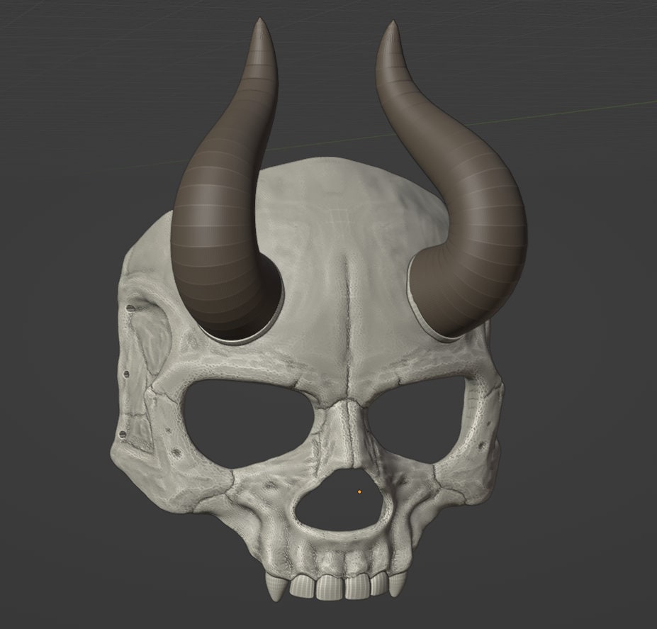 Vampire Skull Mask (STL Files for 3d Printing) - Etsy