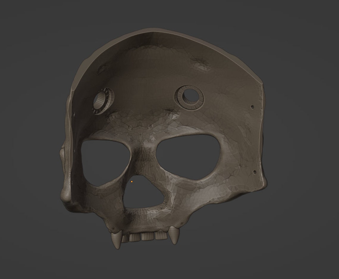 Vampire Skull Mask STL Files for 3d Printing - Etsy