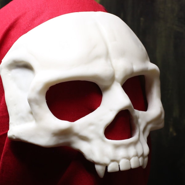 Half Skull Mask - Etsy