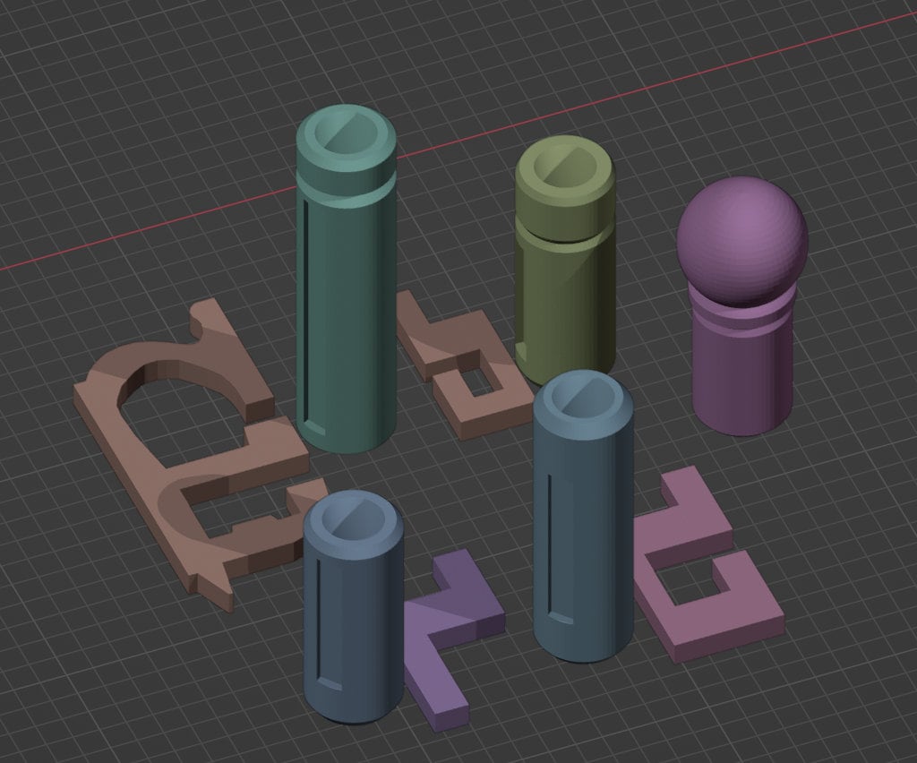 Pluto Garnet Rod STL Files for 3d Printing - Etsy