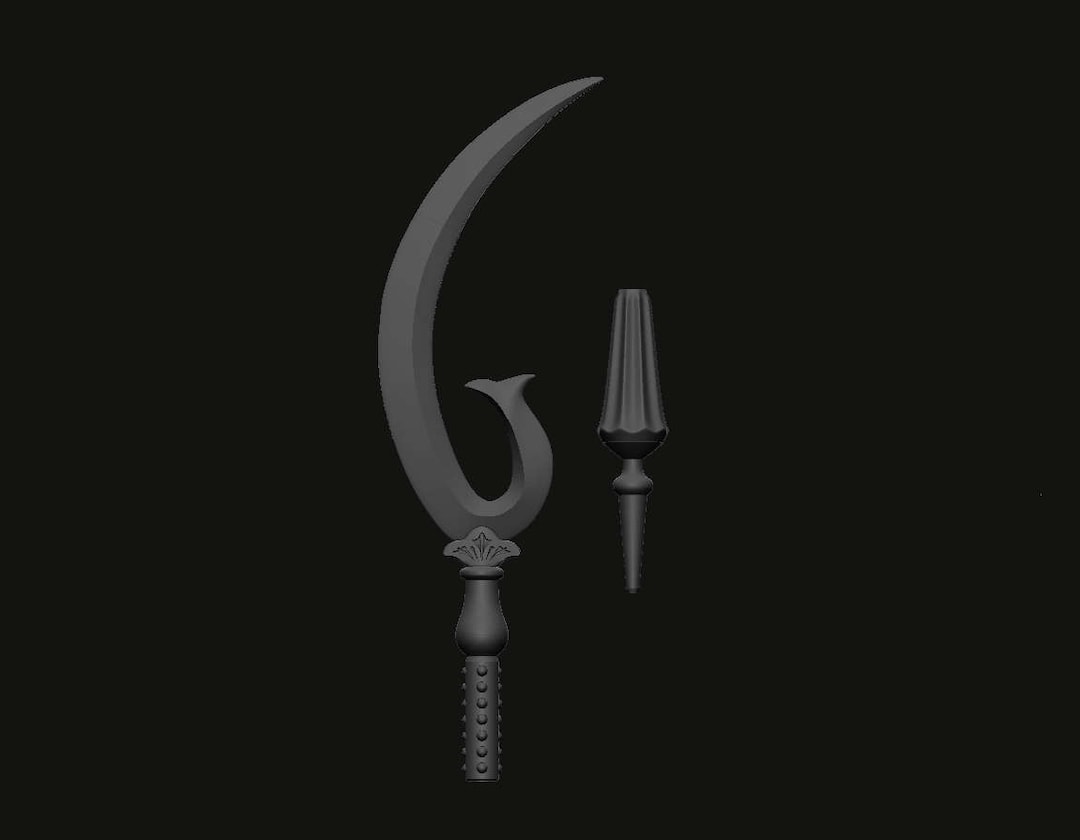 The Silence Glaive (STL Files for 3d Printing) - Etsy