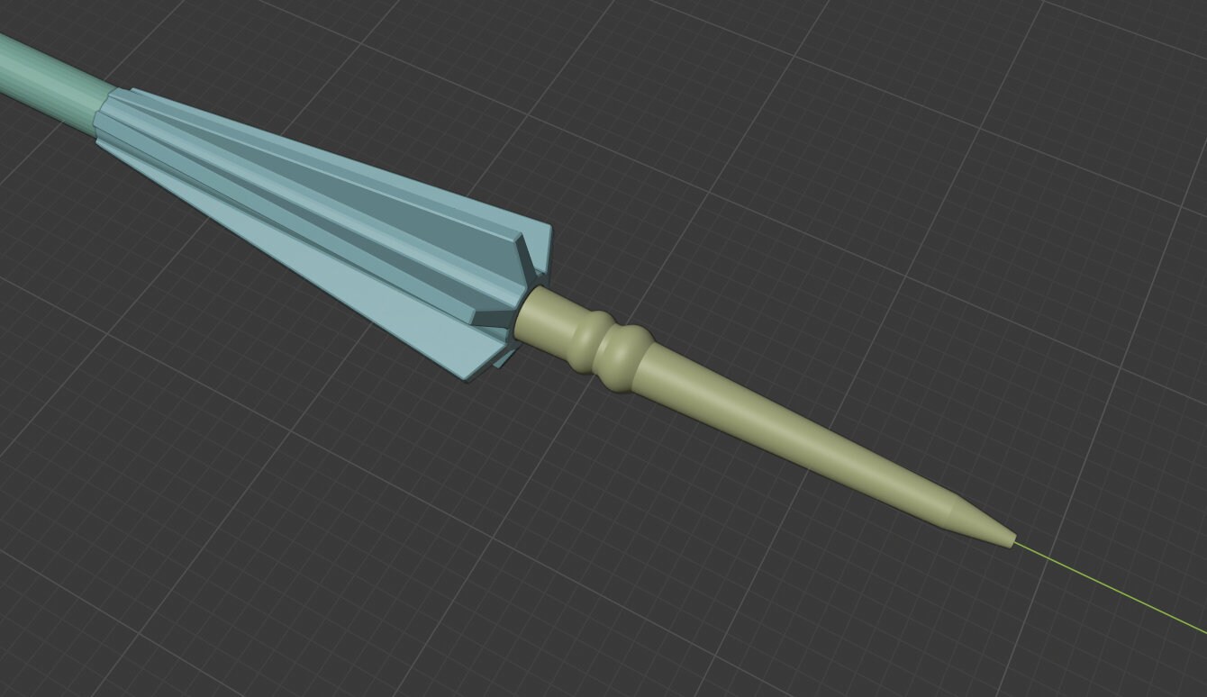 The Silence Glaive (STL Files for 3d Printing) - Etsy