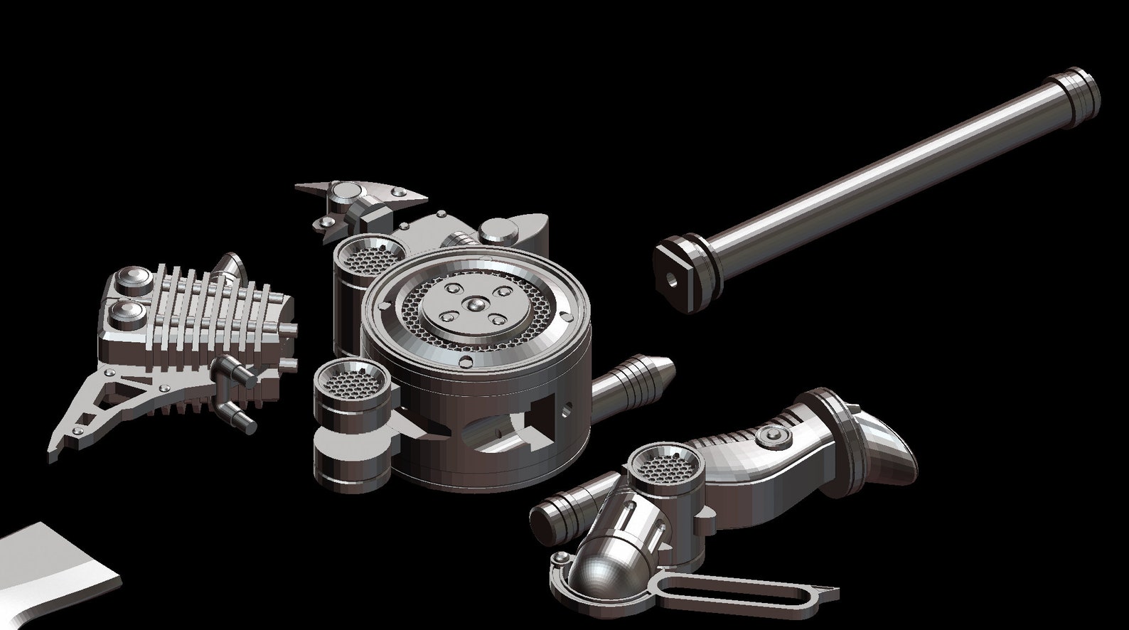 Engine Blade (STL Files for 3d Printing) - Etsy