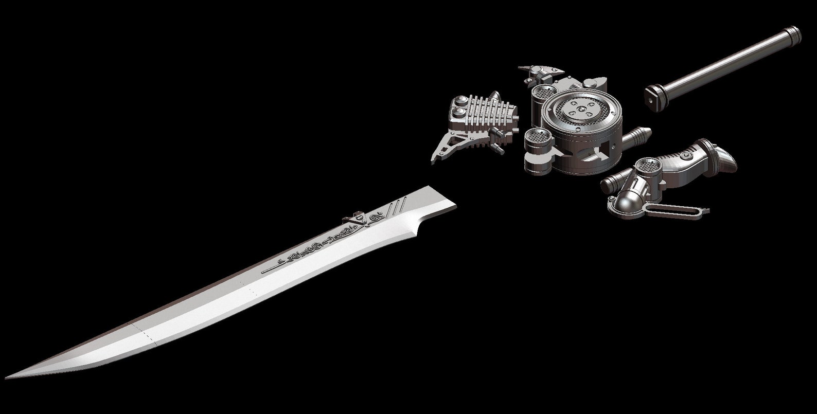 Engine Blade (STL Files for 3d Printing) - Etsy