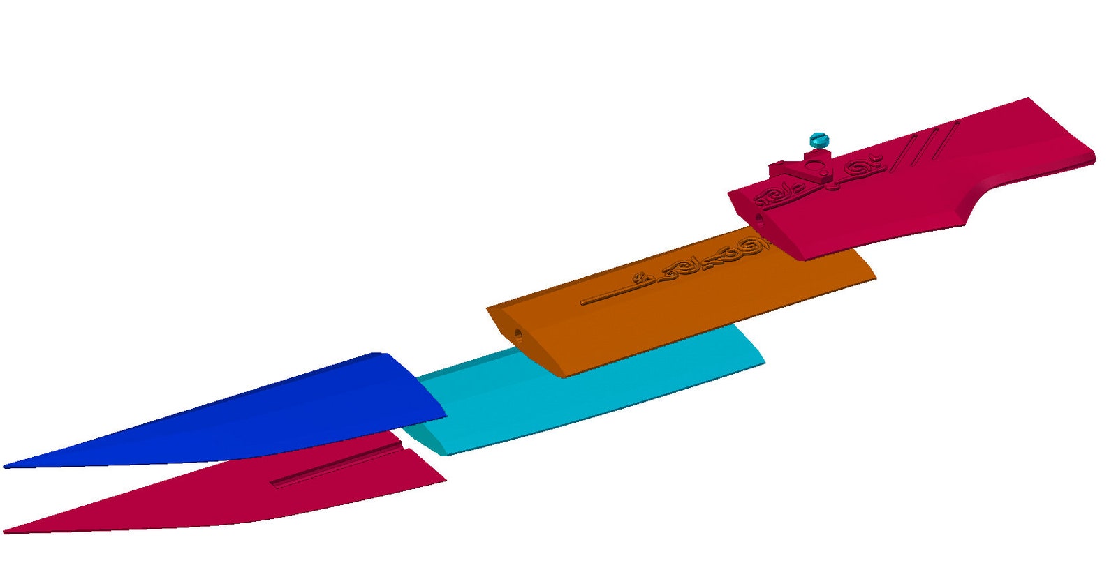 Engine Blade (STL Files for 3d Printing) - Etsy