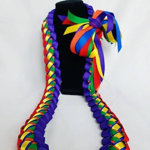 Rainbow PRIDE Ribbon Lei | Thick, High-quality Ribbon - Etsy