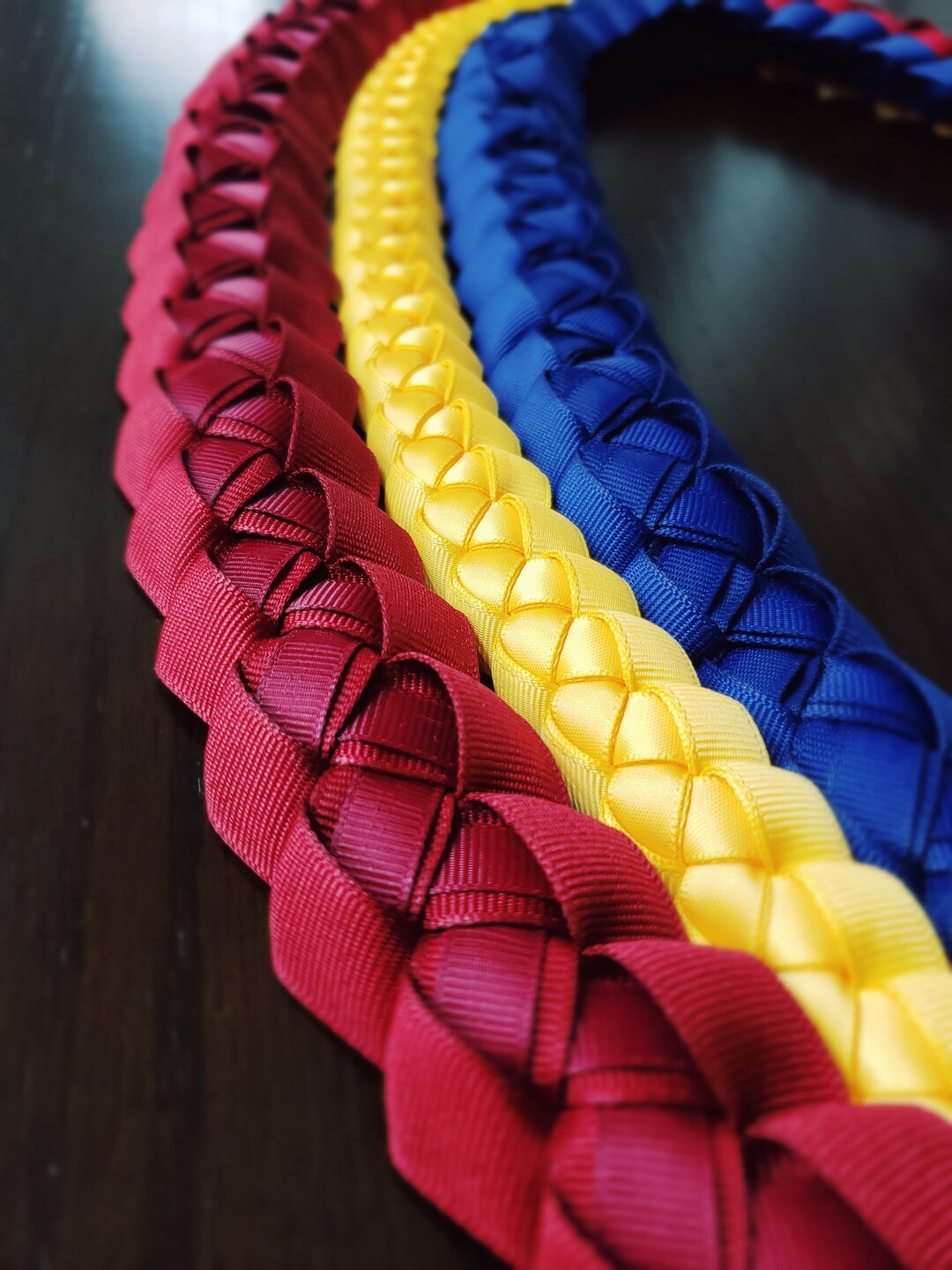 Beautiful Triple Combo Ribbon Lei Thick, High-quality Ribbon - Etsy