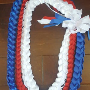 Beautiful Triple Combo Ribbon Lei Thick High-quality Ribbon - Etsy