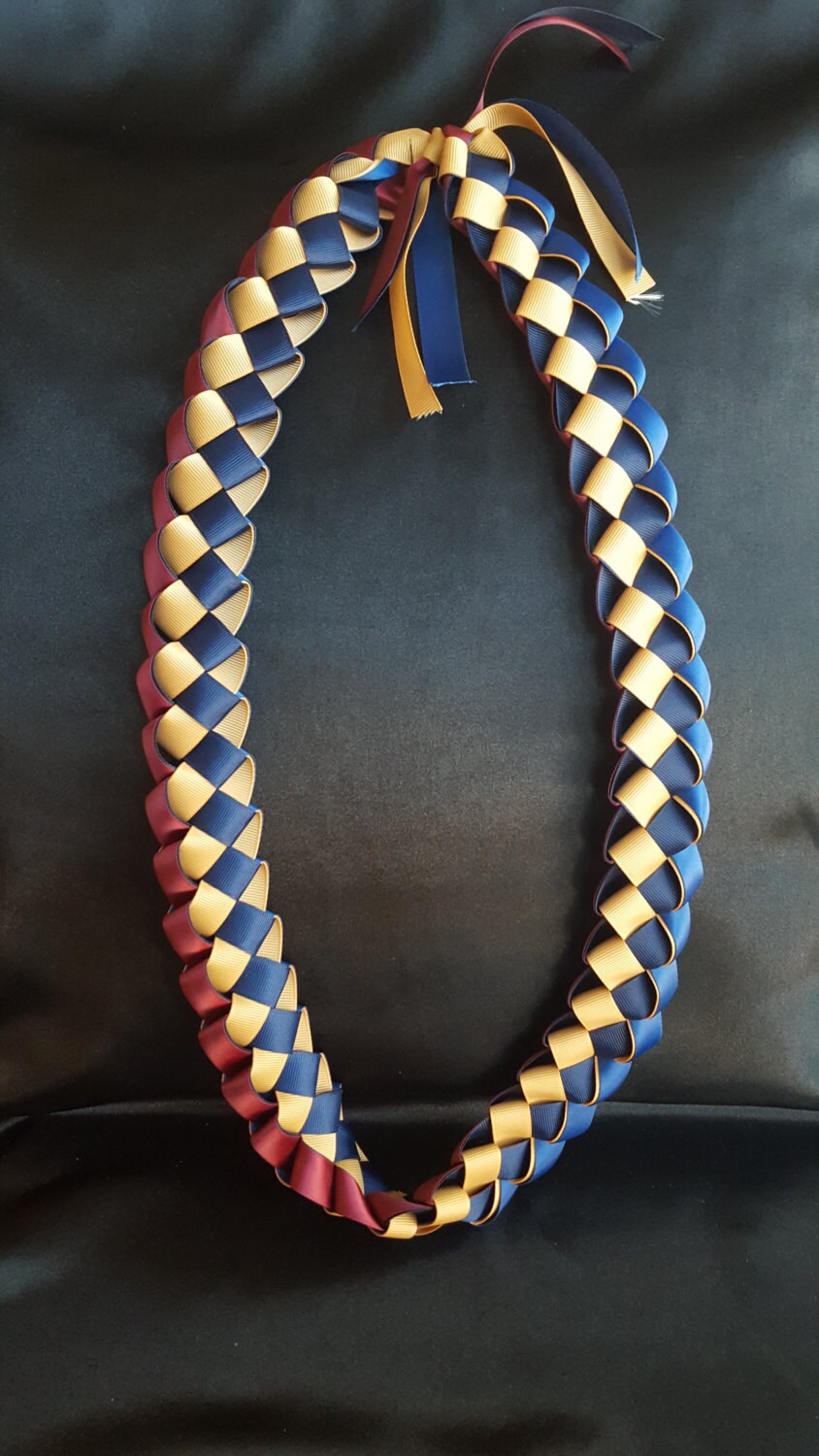 Gorgeous Graduation Ribbon Lei by Lei Aloha