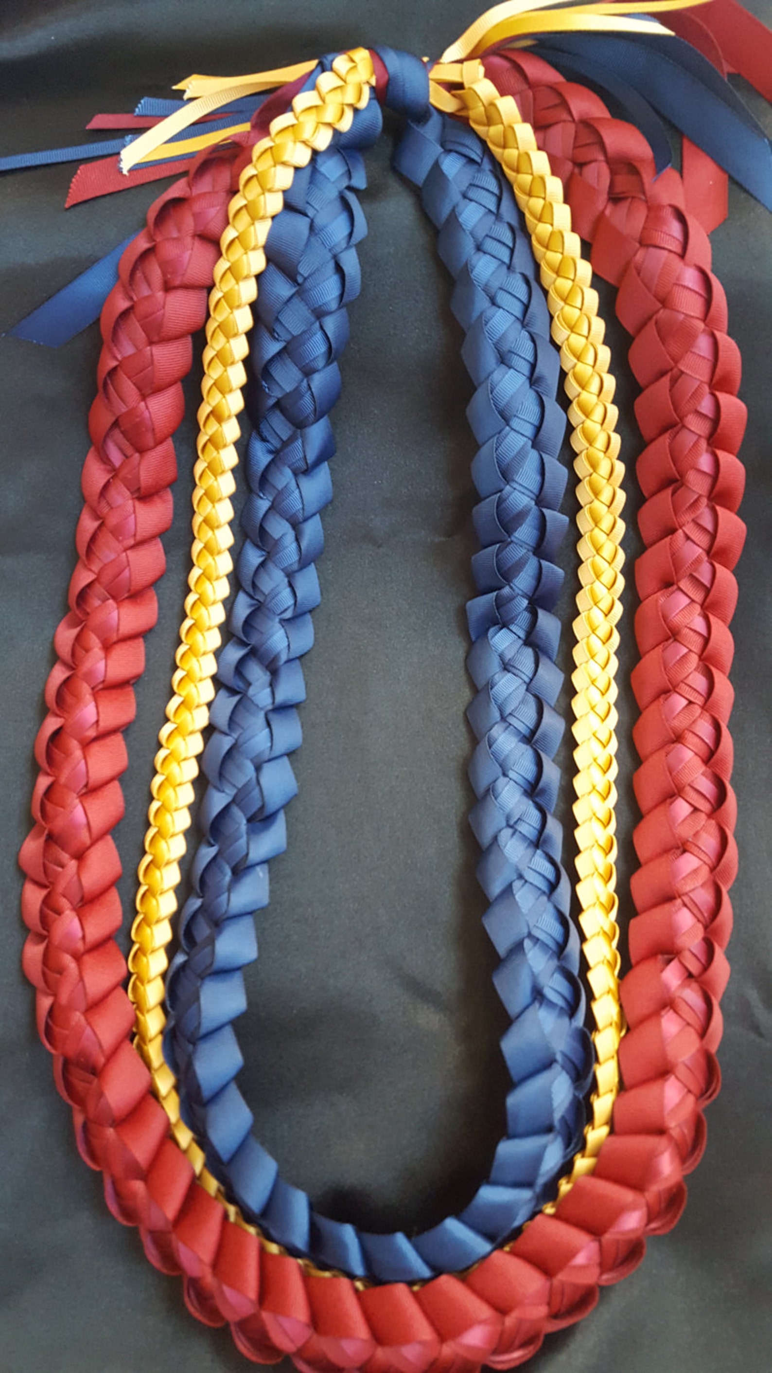Beautiful Triple Combo Ribbon Lei Thick High-quality Ribbon - Etsy