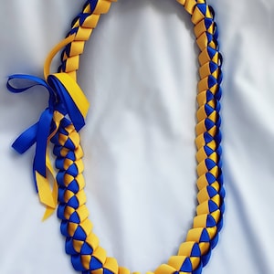 CUSTOM Gorgeous Graduation Ribbon Lei | Thick, High-quality Ribbon - Etsy