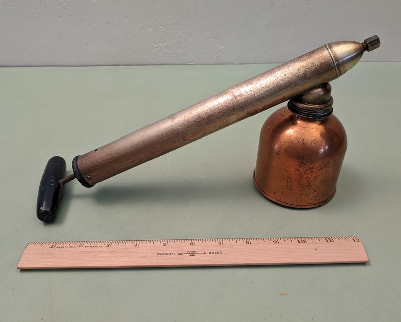 Flit Gun 1930s brass and copper | Etsy