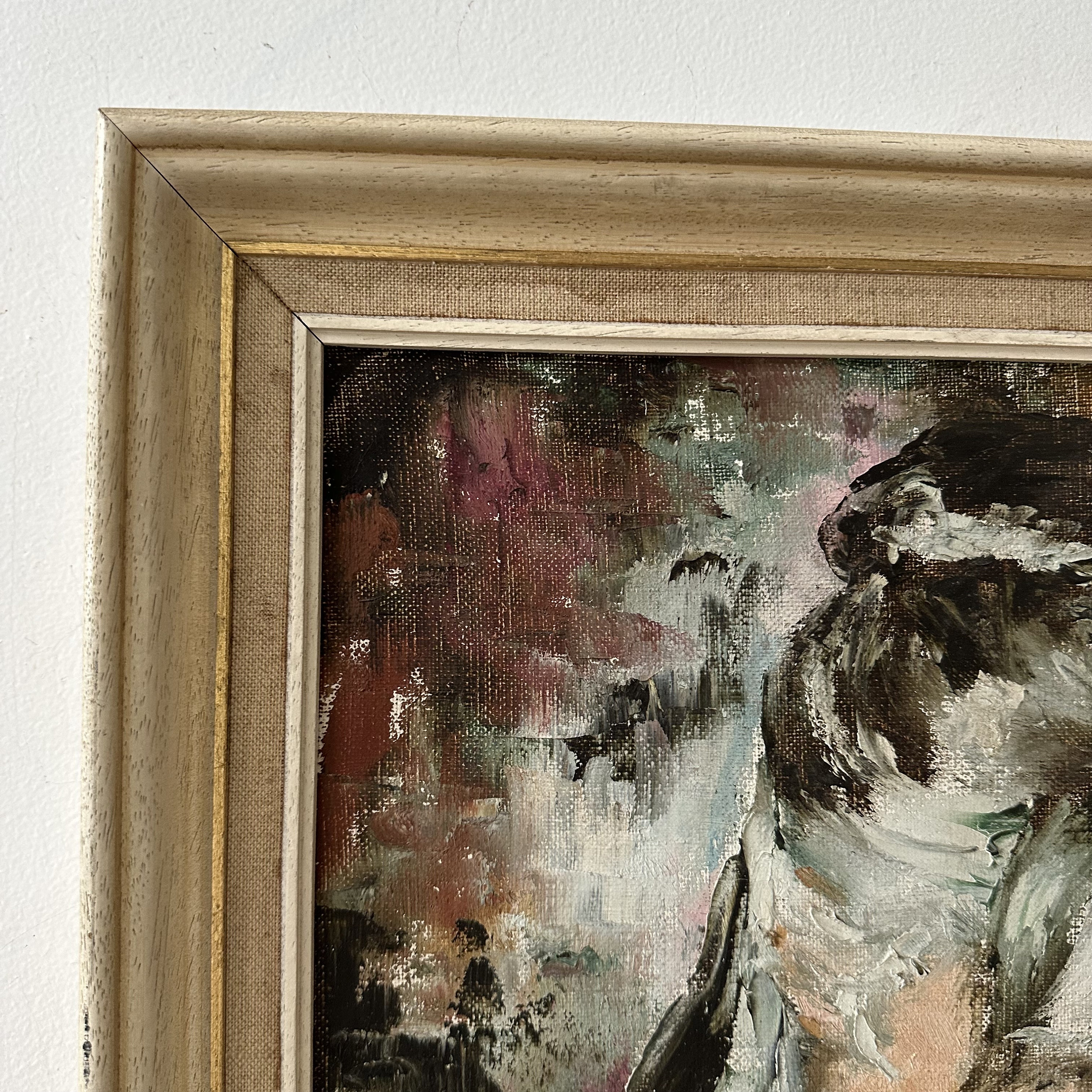 Original Painting Woman Oil Betty Raphael - Etsy