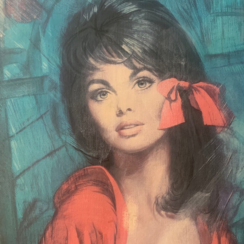 Original Extremely Rare Print Melanie by Louis Shabner | Etsy