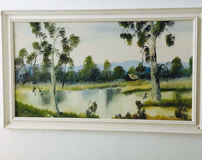 Vintage Original Painting Dennis Horner Australian Artist - Etsy