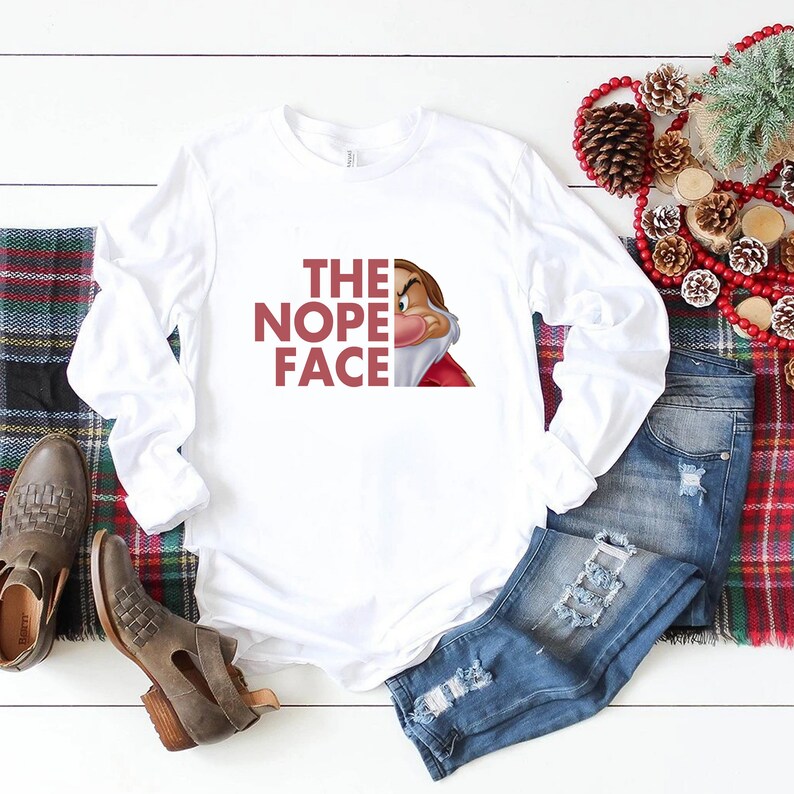 The Nope Face Grumpy PNG, Magical Kingdom Png-svg, Family Vacation Png ...